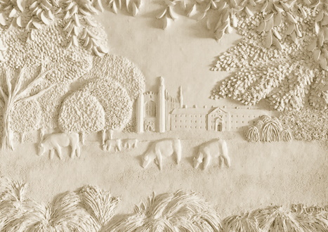 S.Rintoul - Sarah Rintoul - bas relief - Of Cattle & Kings College ...